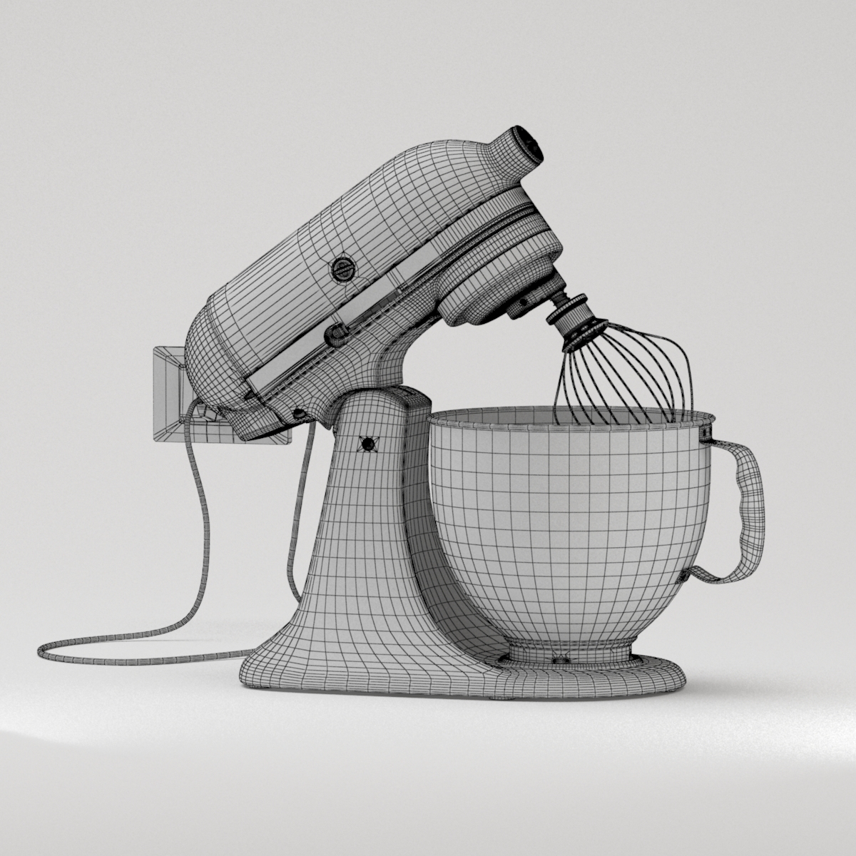 3d isan stand mixer model