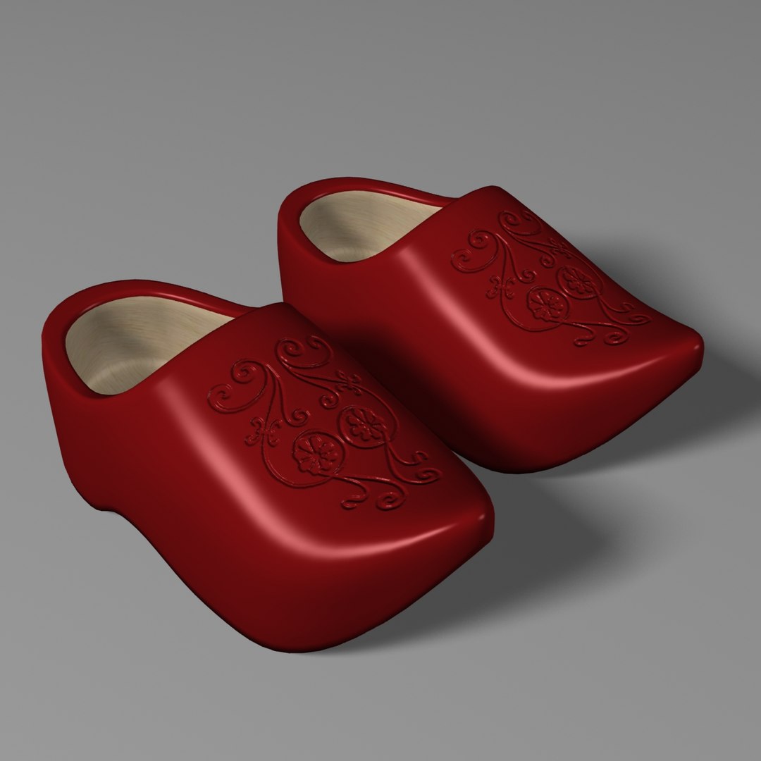 3d Clogs Model