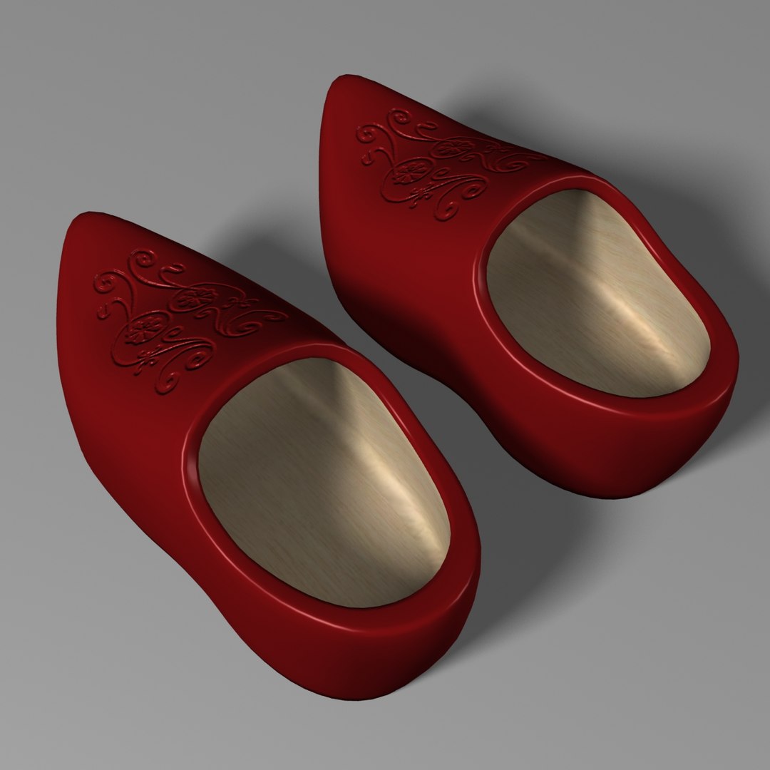 3d Clogs Model