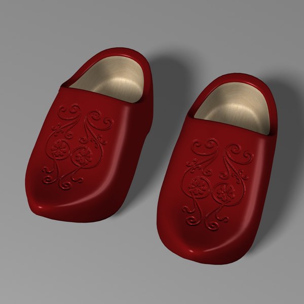 3d clogs model
