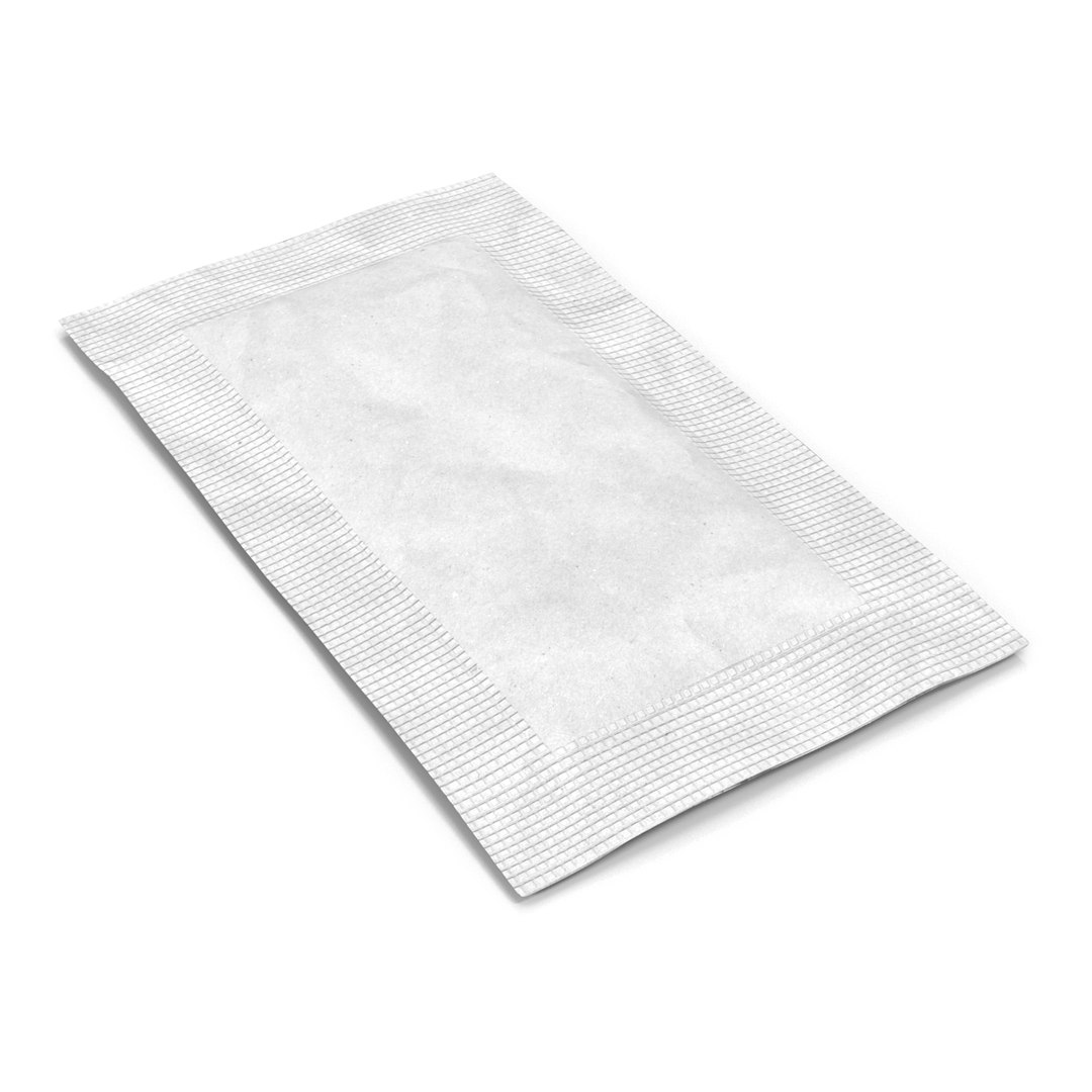 Sugar Packet 4 White 3d Model