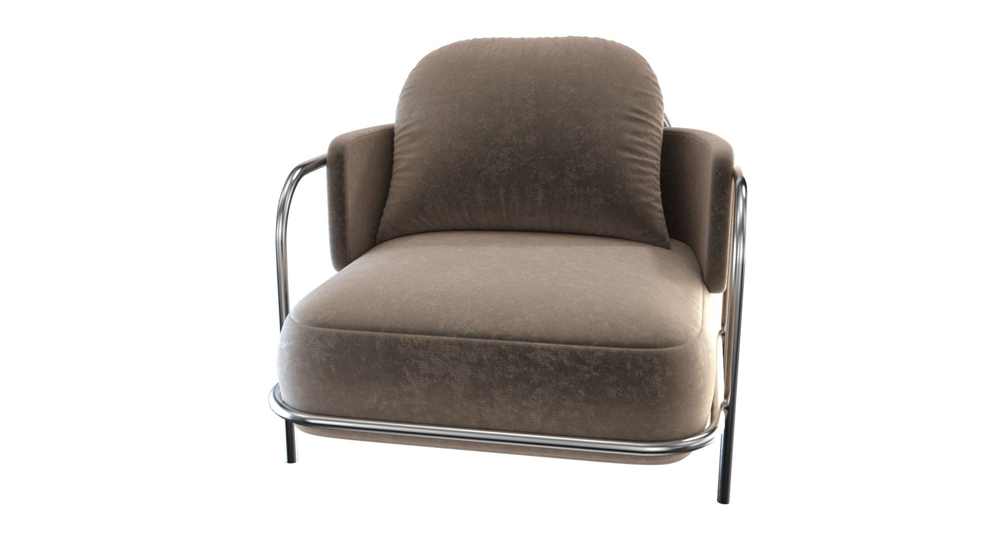 3D Model Gaston Armchair - TurboSquid 2231492