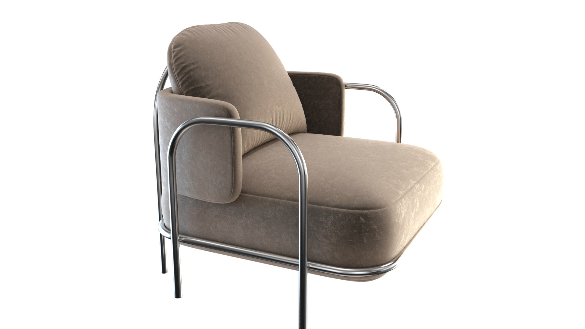 3D Model Gaston Armchair - TurboSquid 2231492