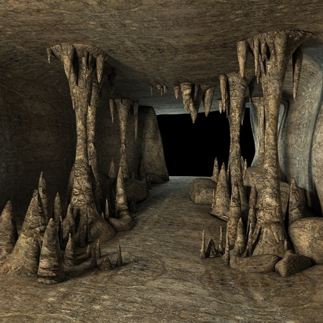 Cave Games 3d Model