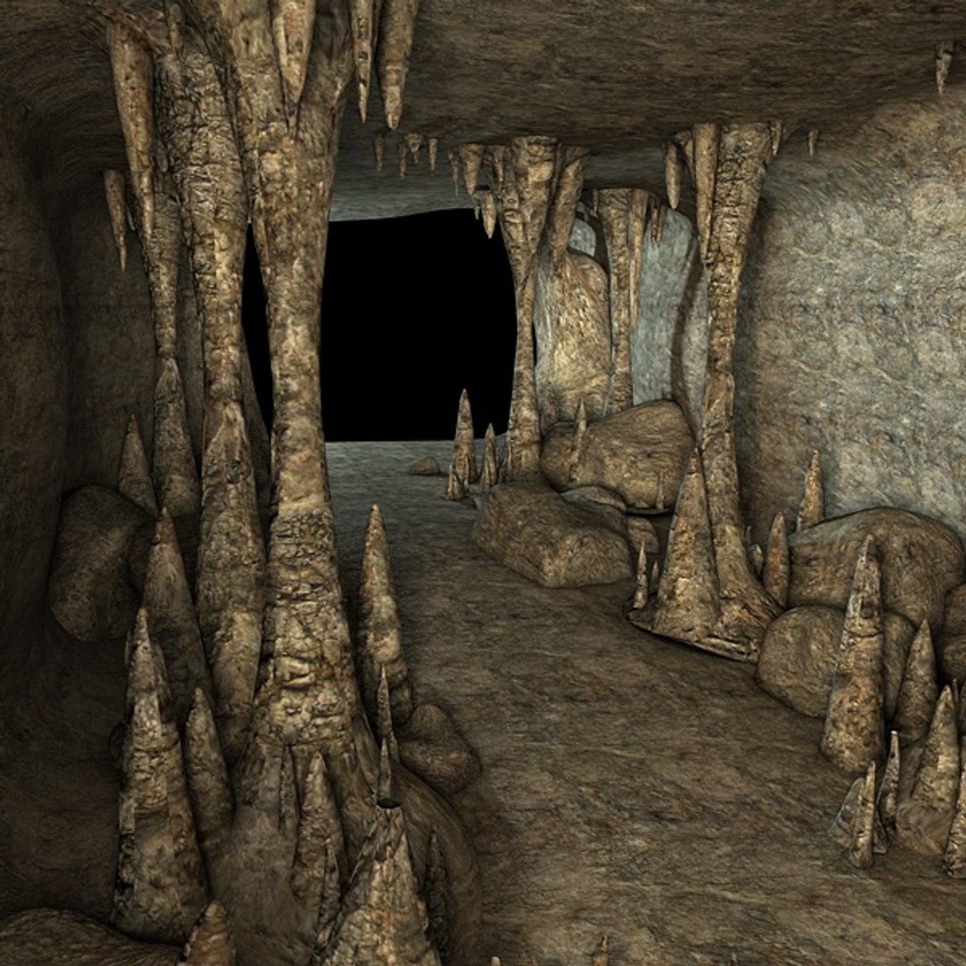 Cave Games 3d Model