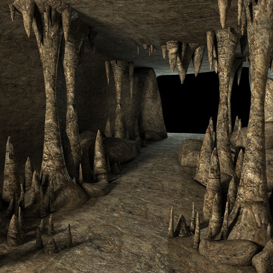 Cave Games 3d Model