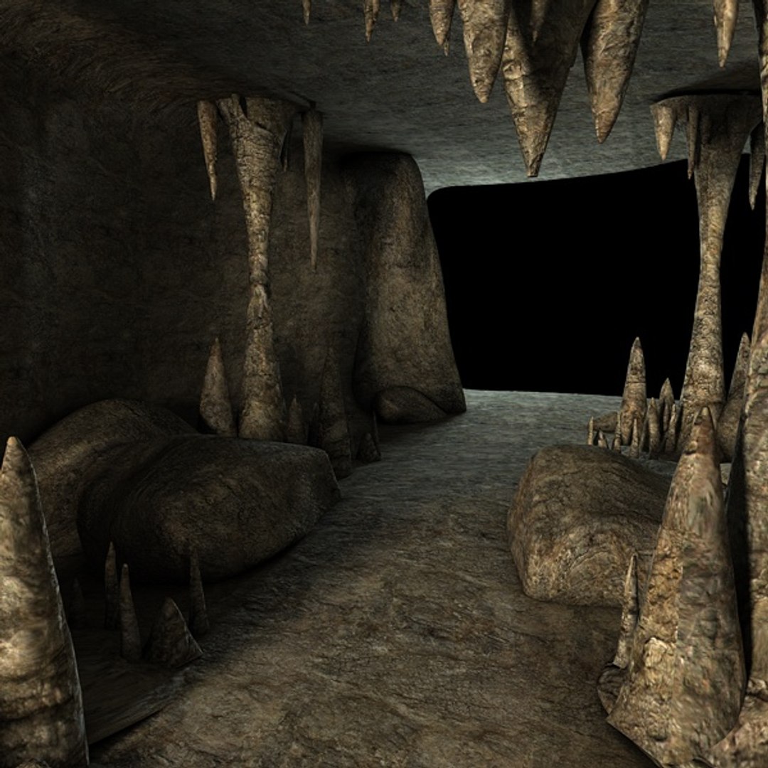 Cave Games 3d Model