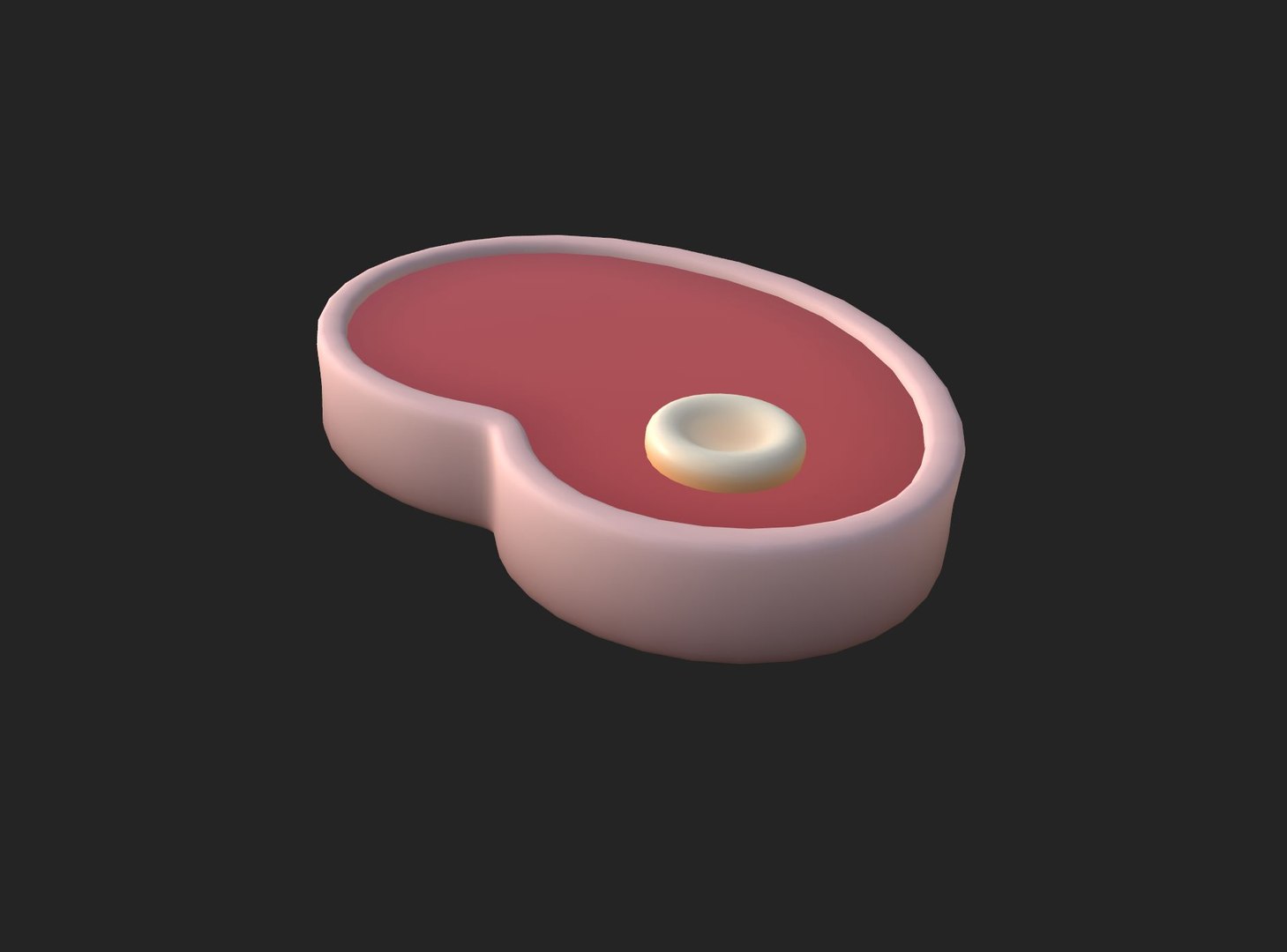 3D Cartoon Meat - TurboSquid 2326735