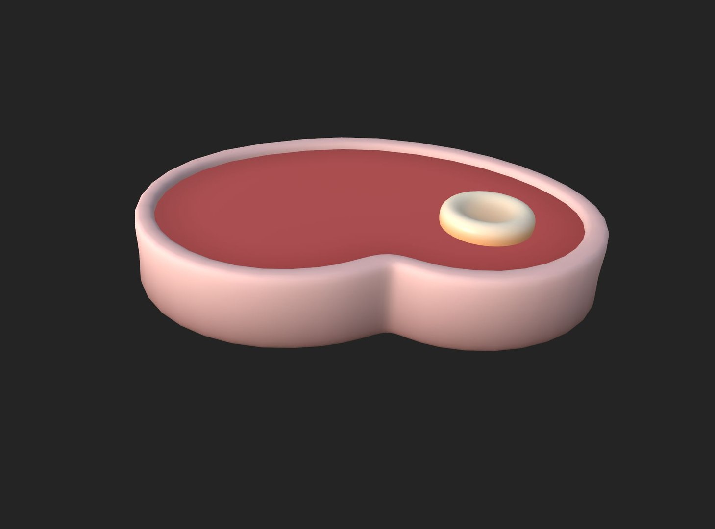 3D Cartoon Meat - TurboSquid 2326735