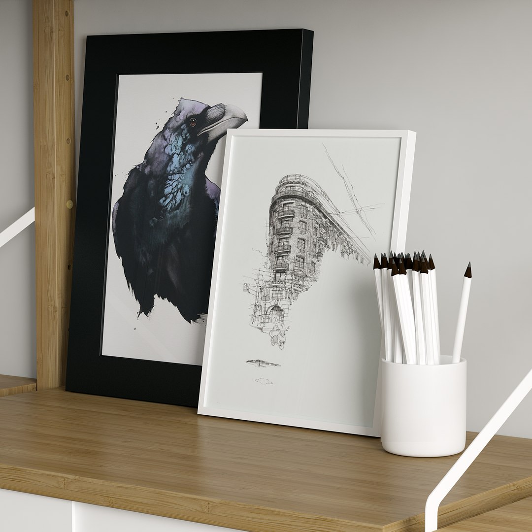 Decor Shelf Drawers 3D Model - TurboSquid 1204299