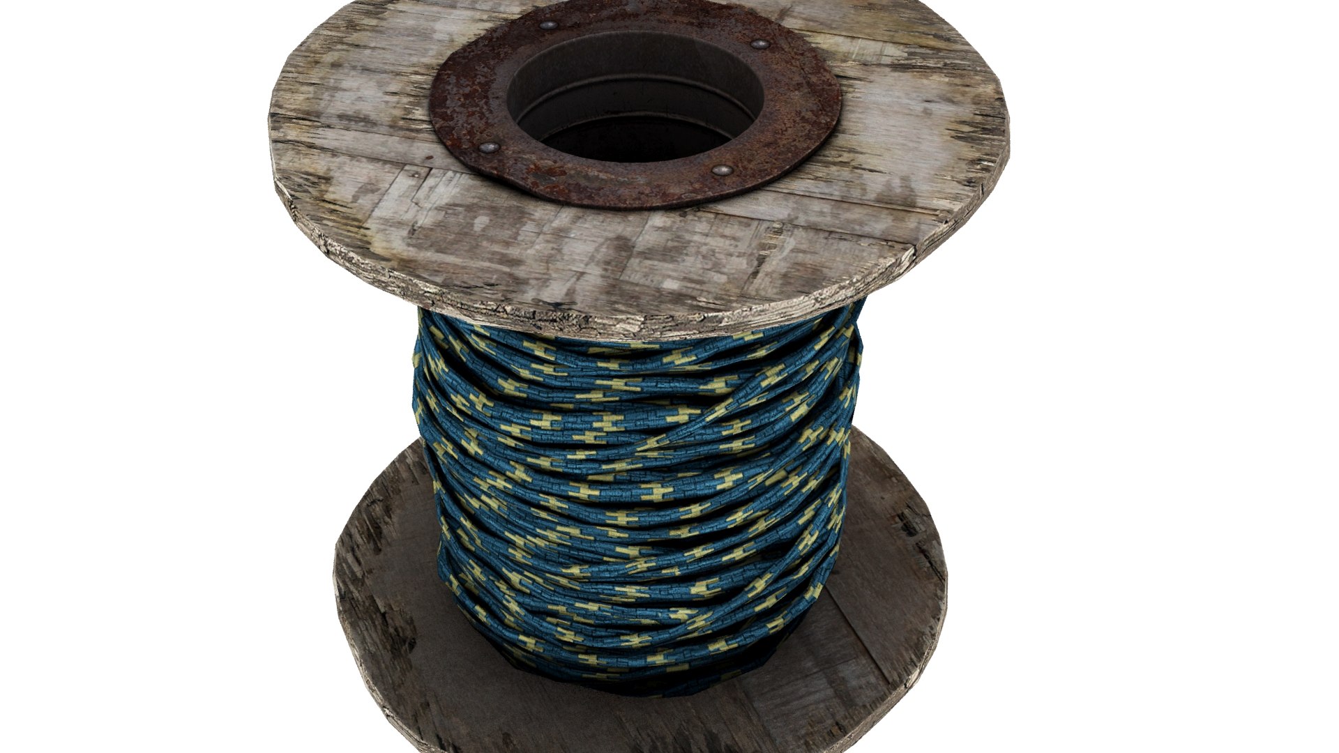 Rope Roll 03 3D Model - TurboSquid 1721507