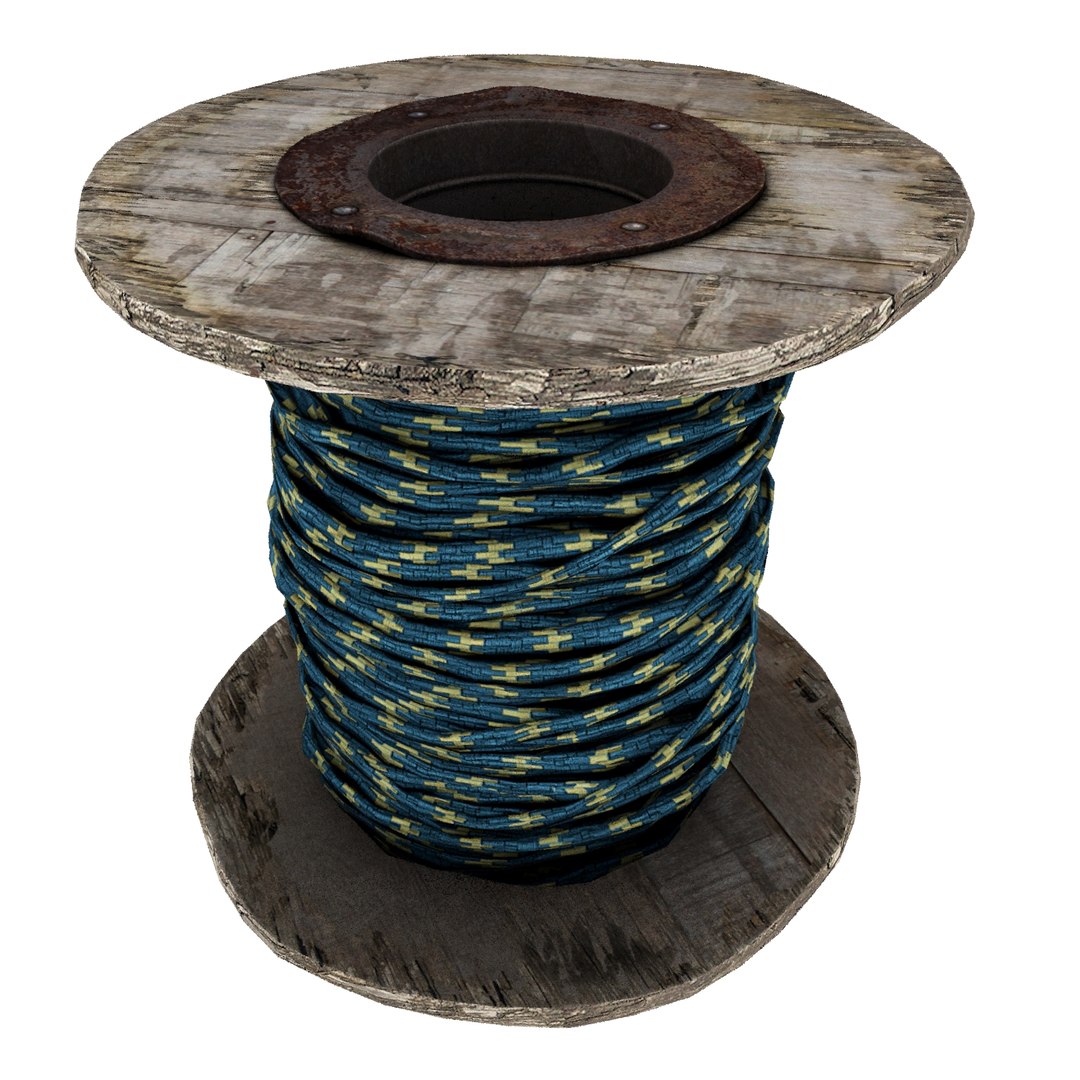 Rope Roll 03 3D Model - TurboSquid 1721507