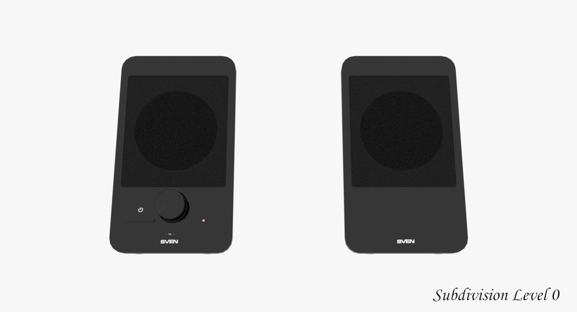 Sven 312 Speaker 3D Model - TurboSquid 1386678
