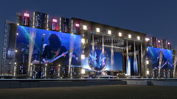 3D mega live stage scene - TurboSquid 1472932
