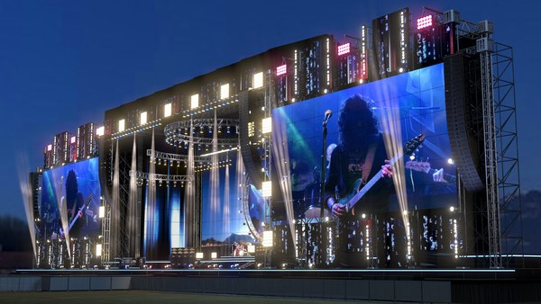 3D mega live stage scene - TurboSquid 1472932