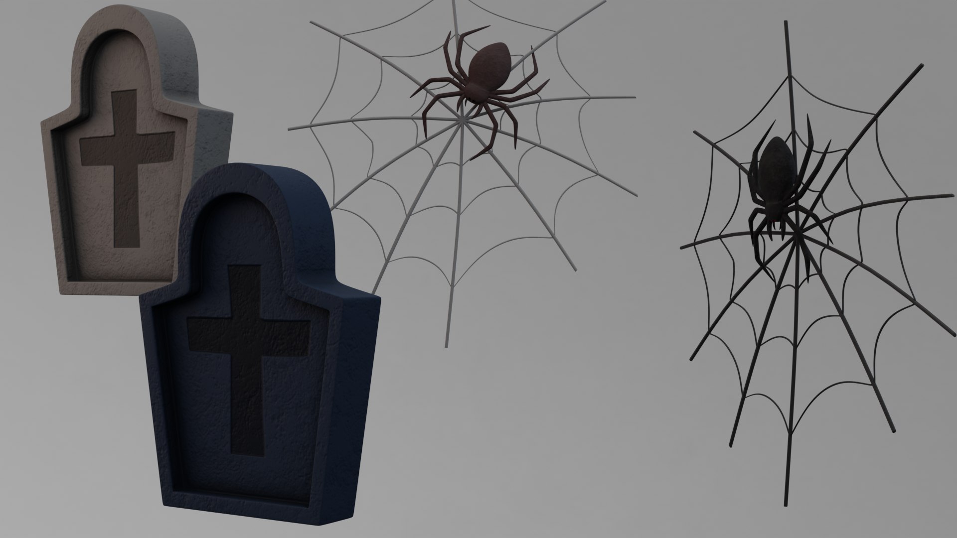 3D Headstone Spider - TurboSquid 1632666