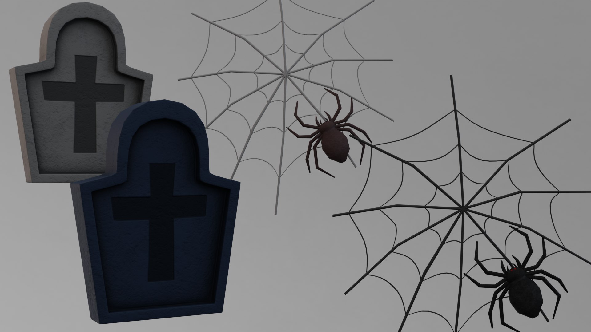 3D Headstone Spider - TurboSquid 1632666
