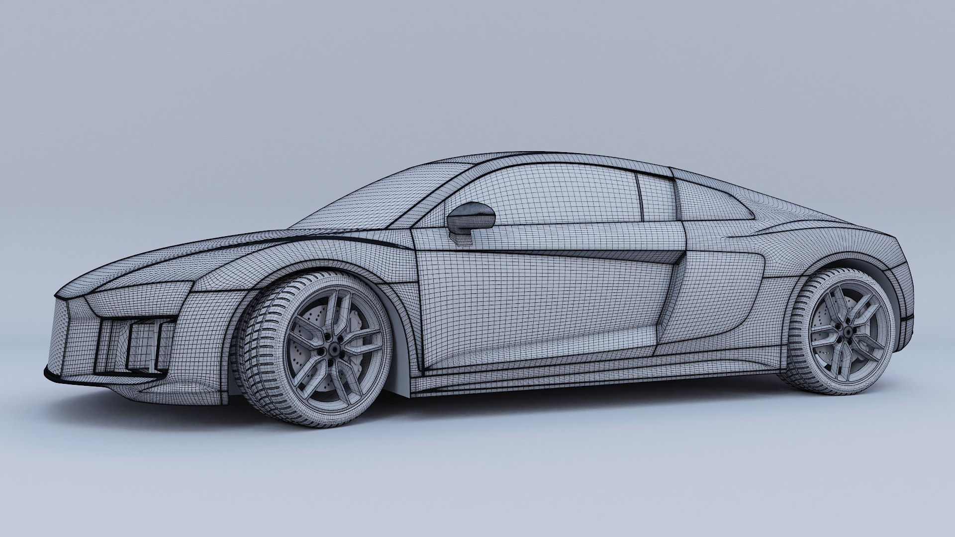 3D Audi R8 V10 Plus - TurboSquid 1735378