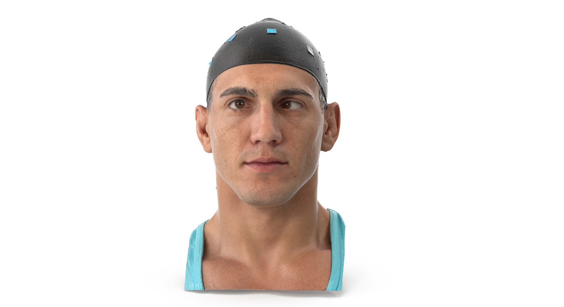 Mike human head eyes 3D - TurboSquid 1622430