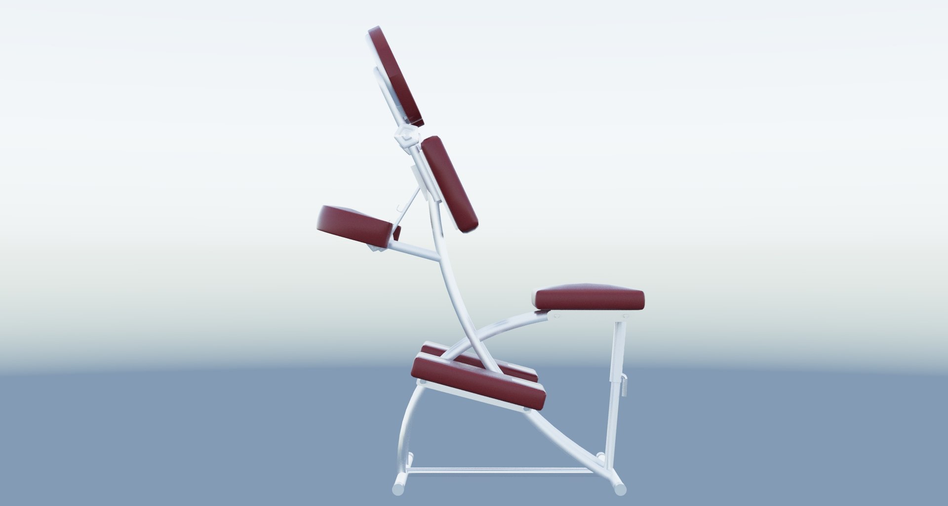 3d Back Massage Chair Turbosquid 2221287