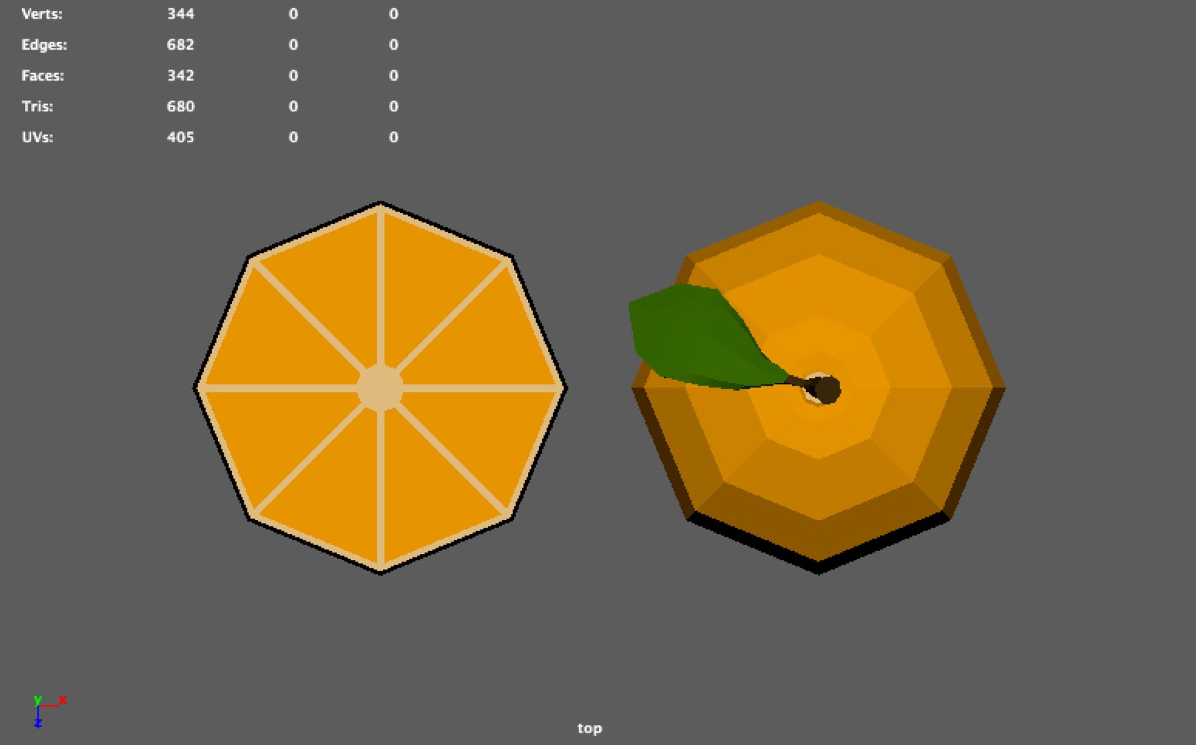 Obj Orange Asset