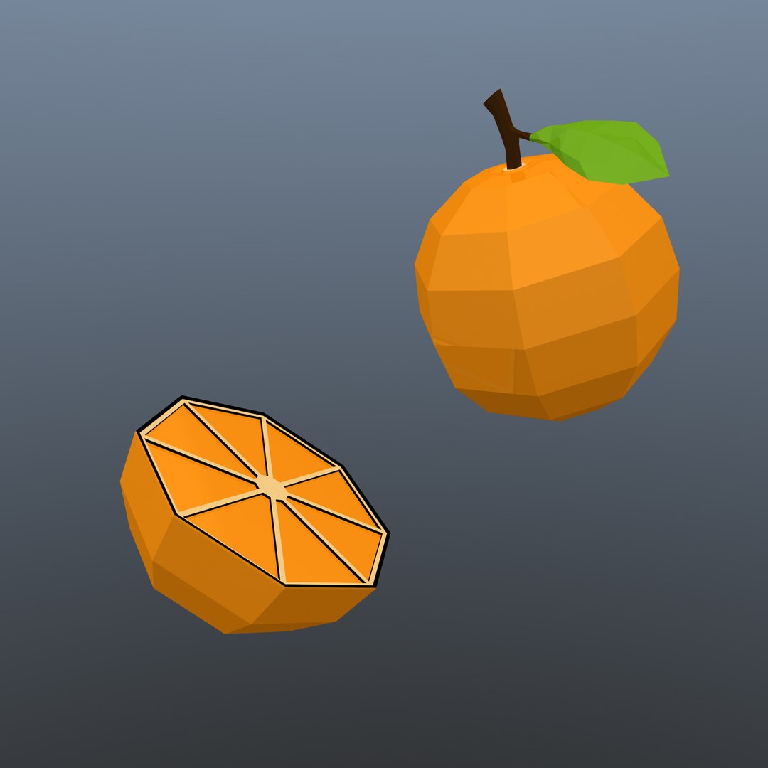 Obj Orange Asset