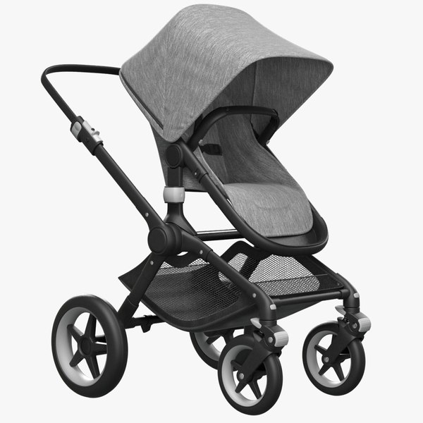 biker boots 3d model