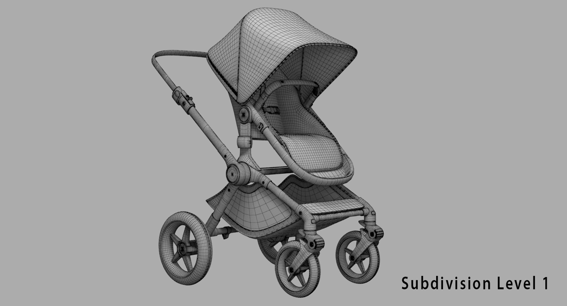 3D Model Bugaboo Fox - TurboSquid 1397945