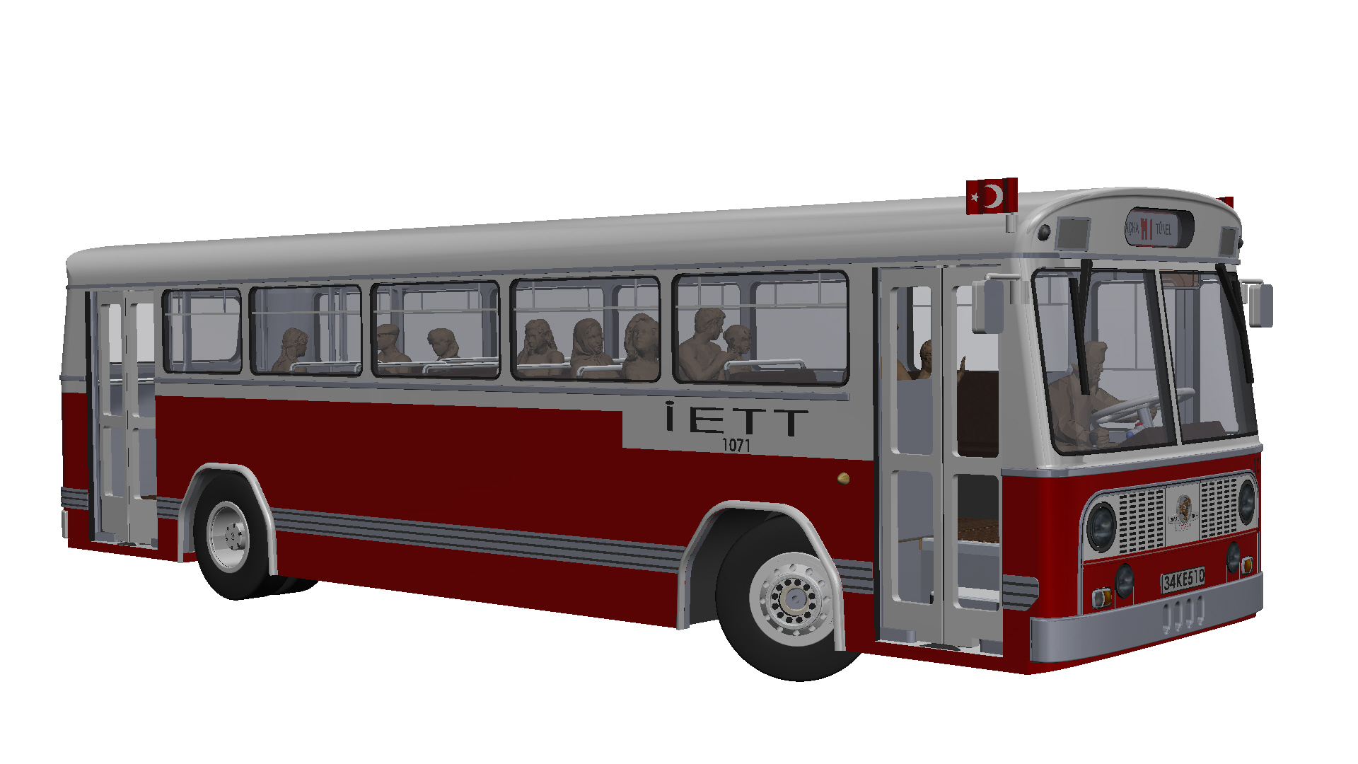 Leyland B36D Bus Model - TurboSquid 2009059