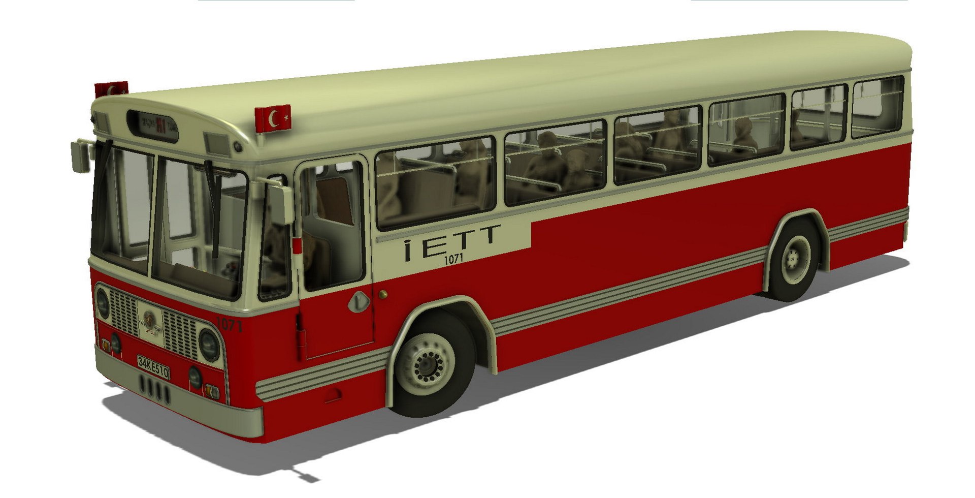 Leyland B36D Bus model - TurboSquid 2009059