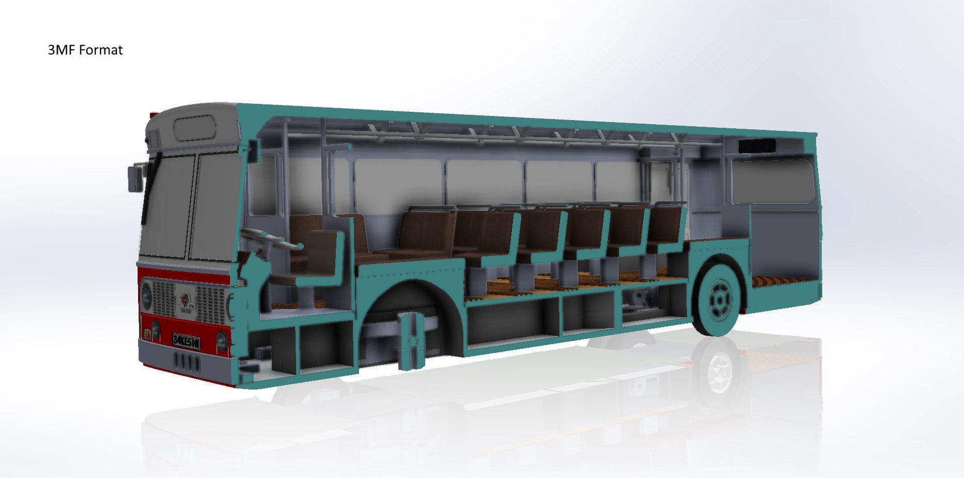Leyland B36D Bus Model - TurboSquid 2009059