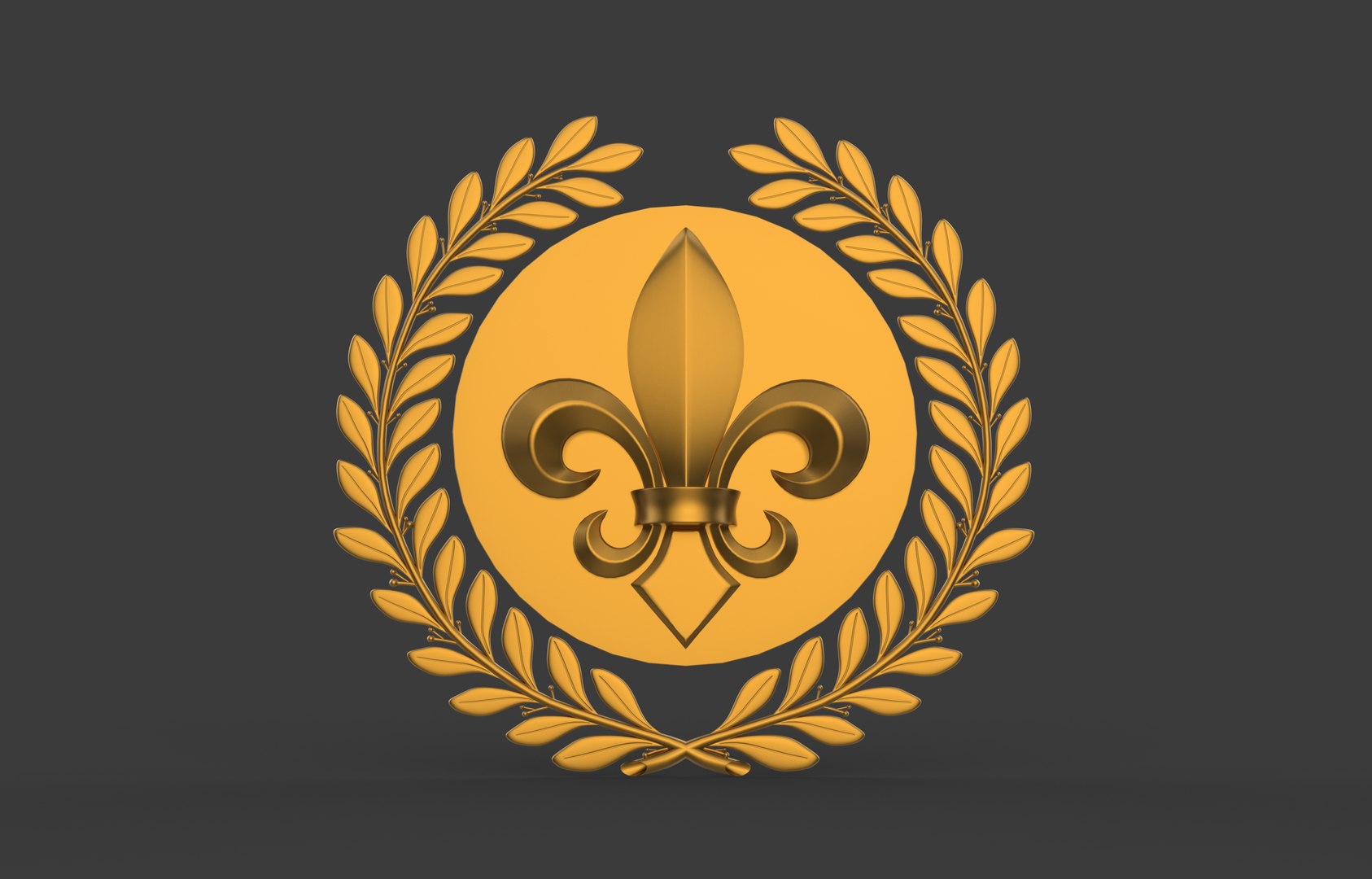 3D Laurel Wreath 3D Model - TurboSquid 2343933