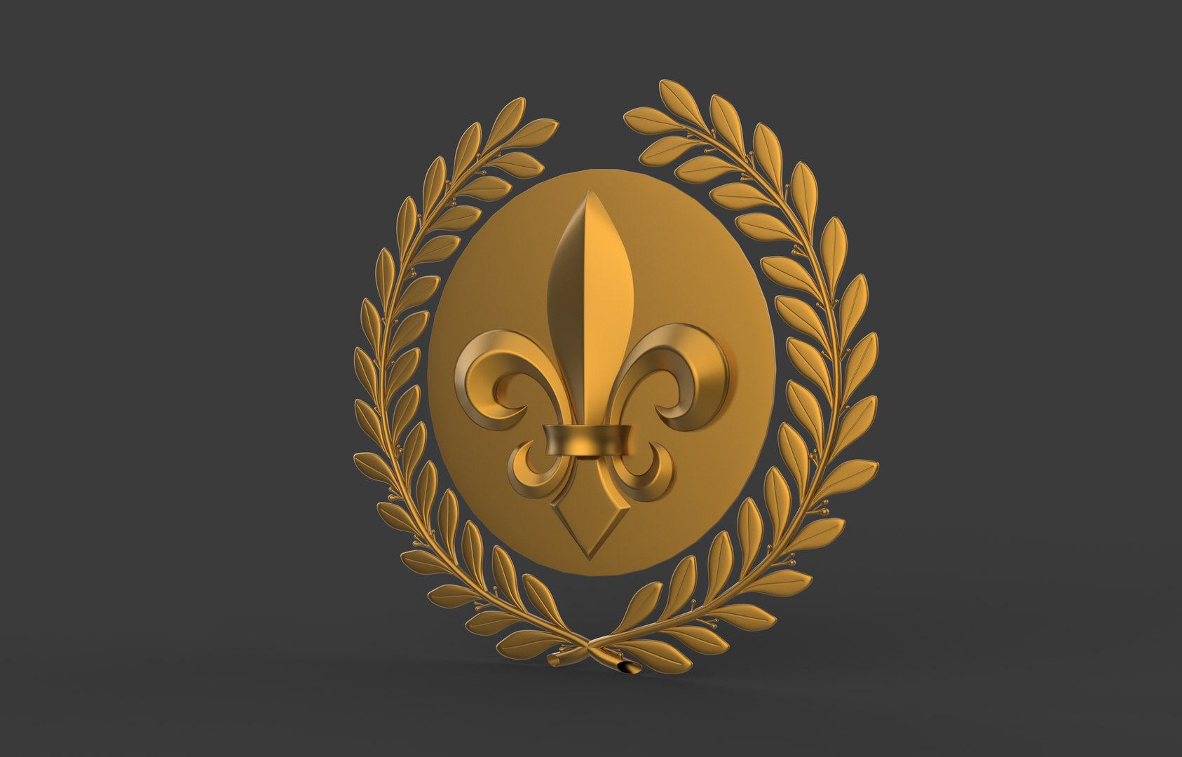 3D Laurel Wreath 3D Model - TurboSquid 2343933