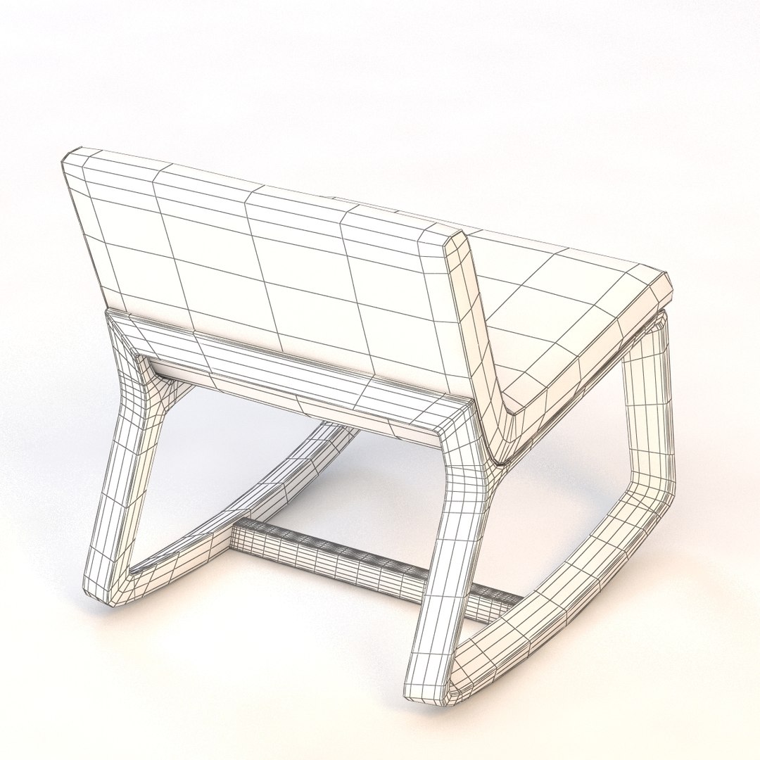 3dsmax Remix Rocking Chair