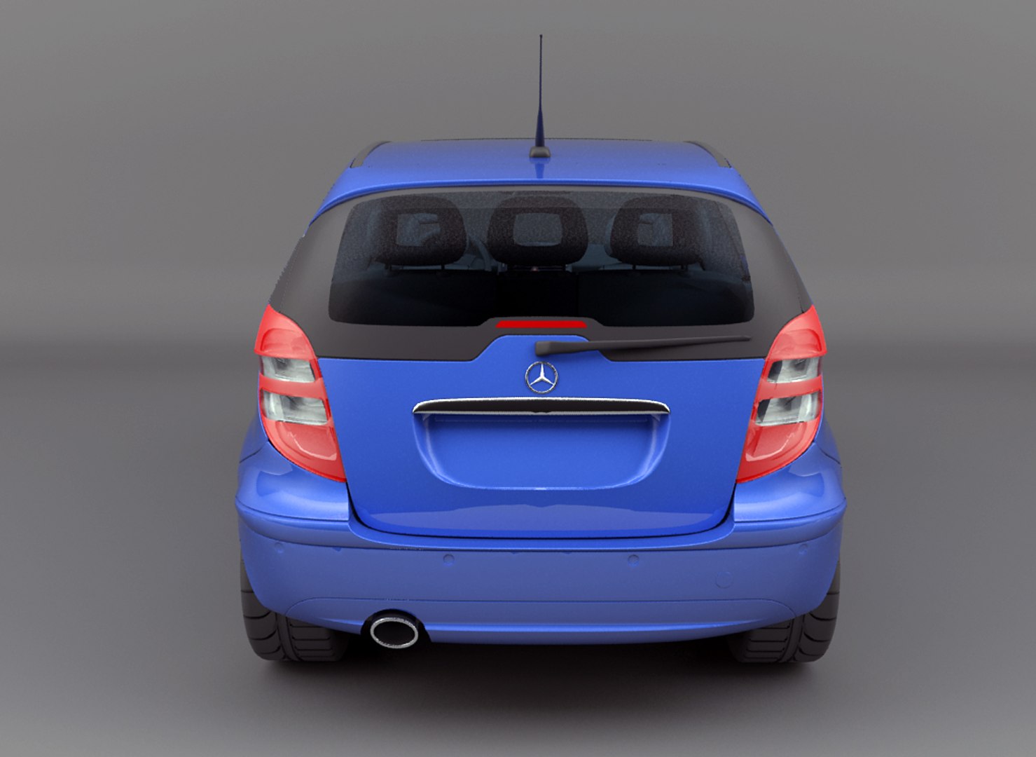 3ds Max Smart Mercedes A1