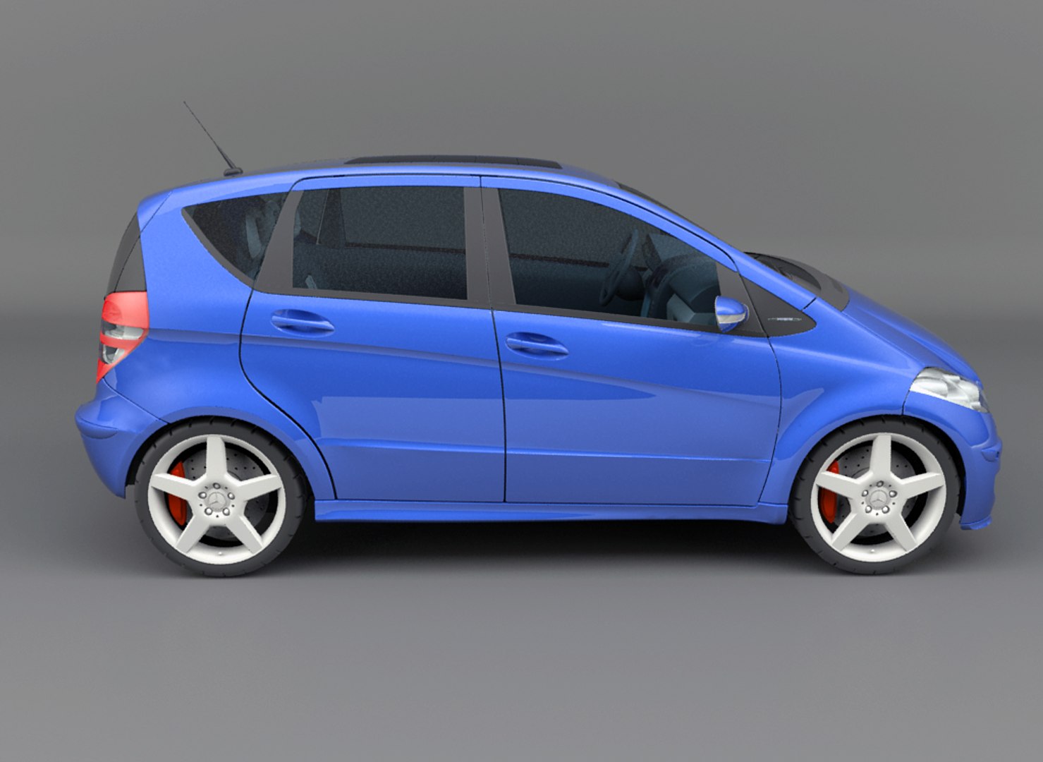 3ds Max Smart Mercedes A1