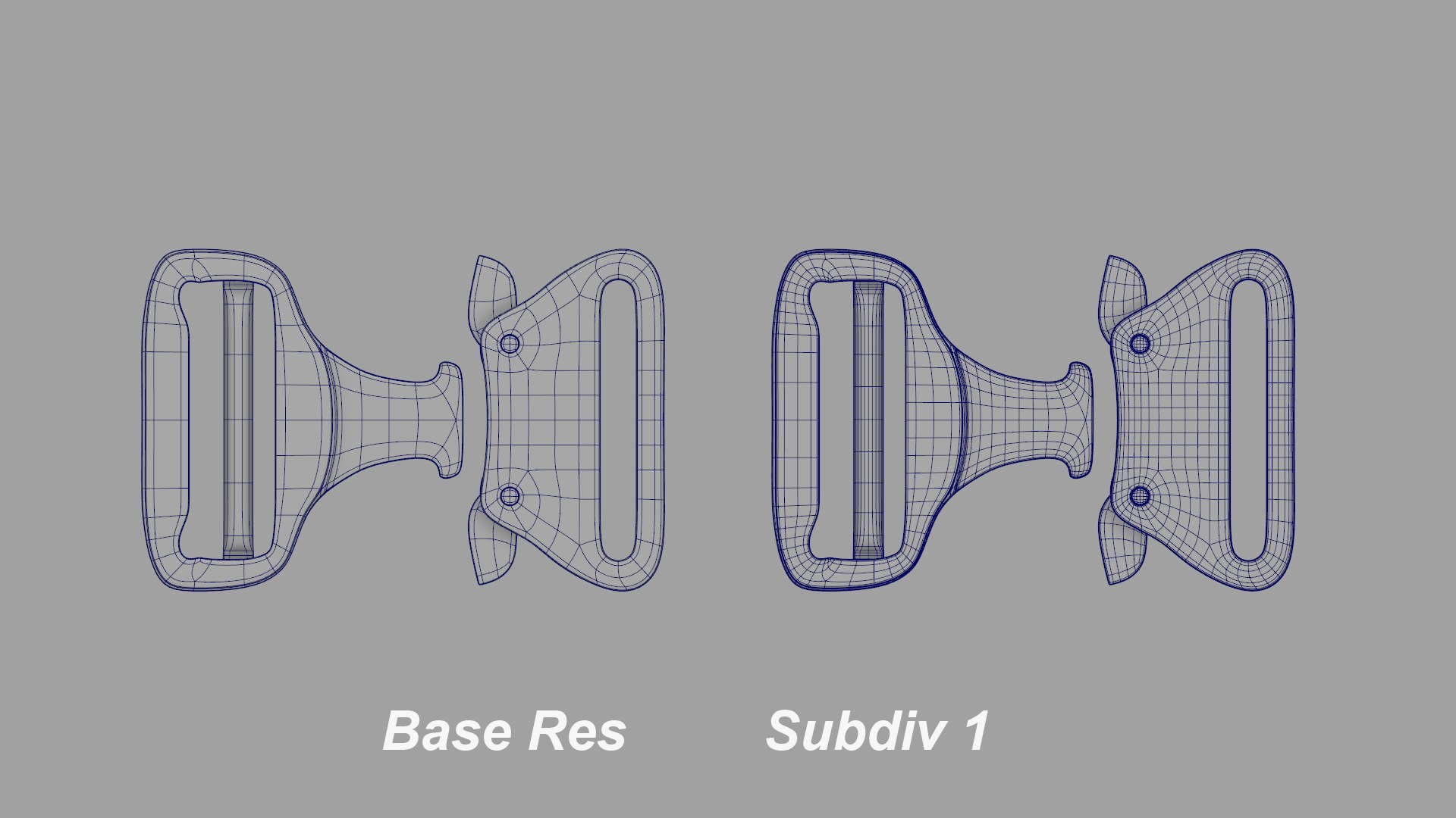 Belt Buckle 3D - TurboSquid 1732544