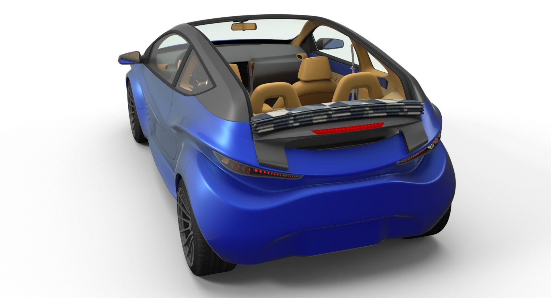 Generic Printed Electric Car 3D Model - TurboSquid 1426101
