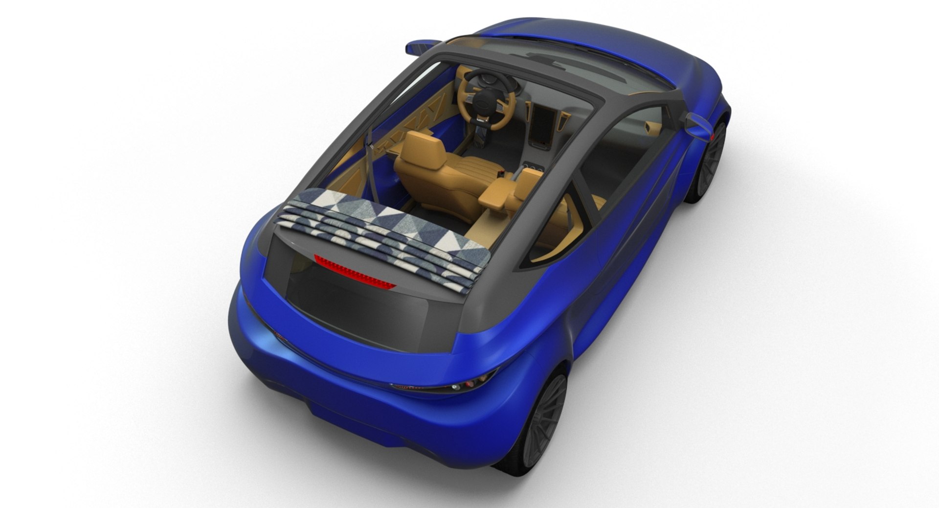 Generic Printed Electric Car 3D Model - TurboSquid 1426101