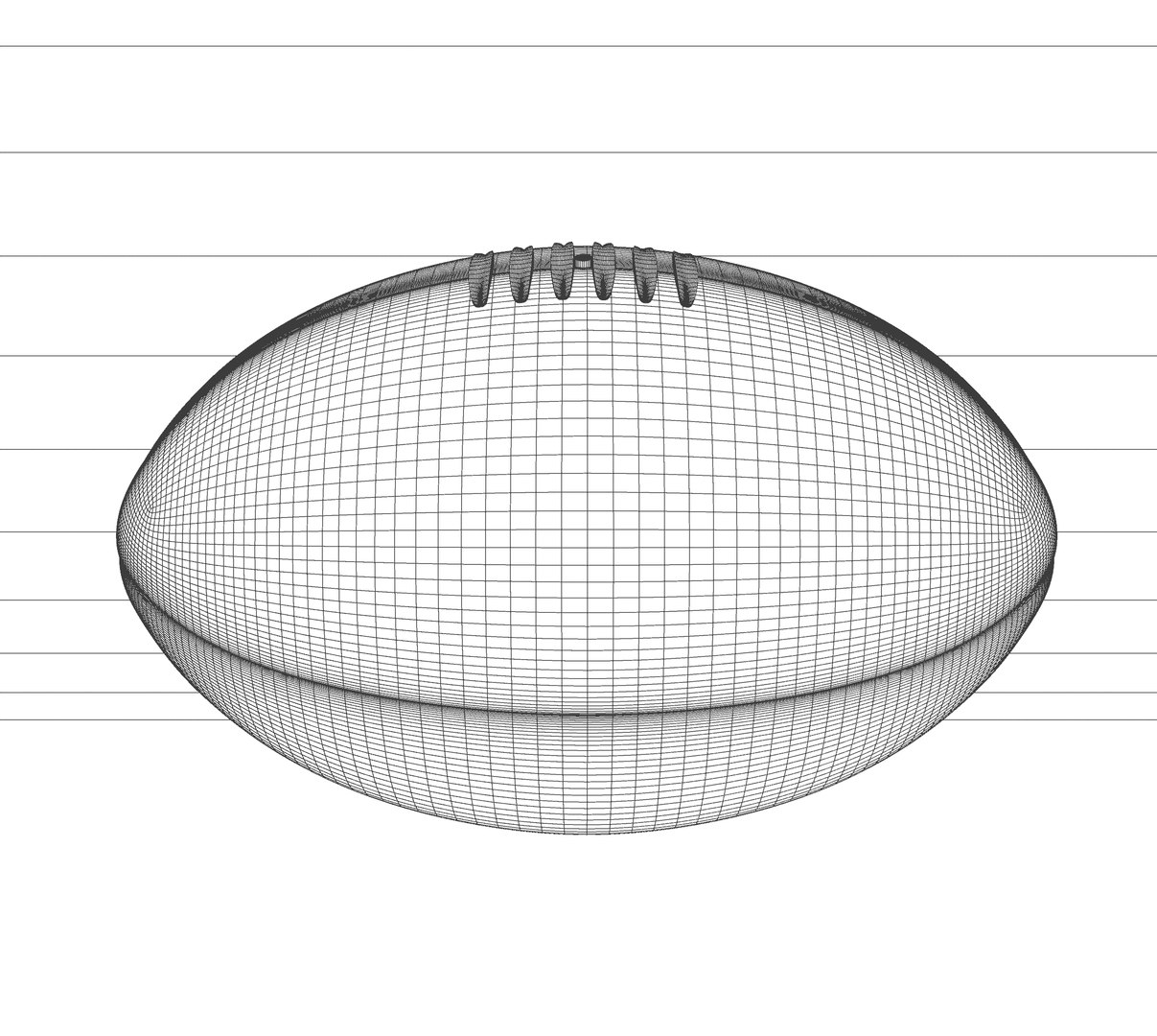 Retro Leather Rugby Ball 3D - TurboSquid 2025028