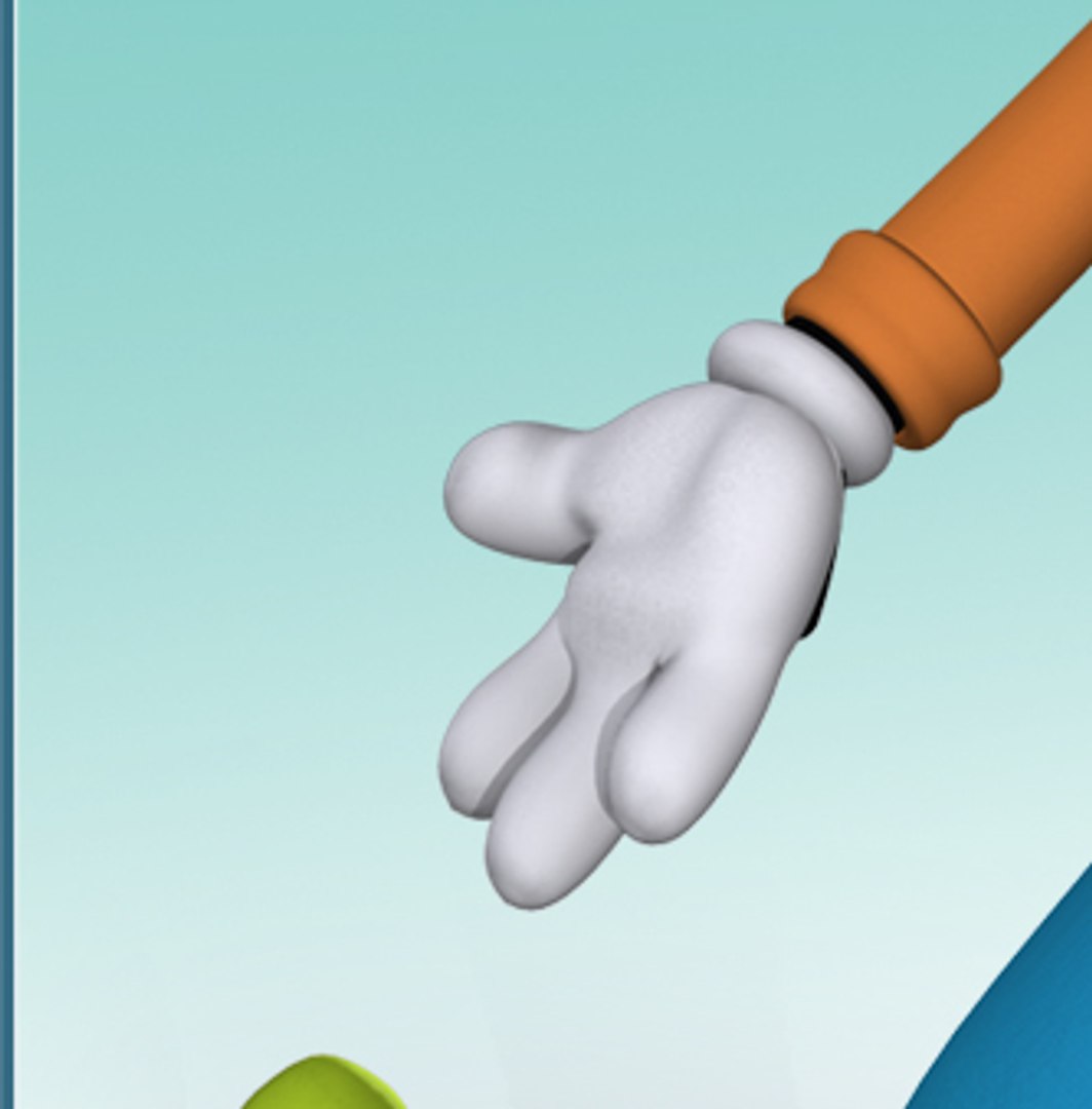 Character Cartoon Goofy 3d Model