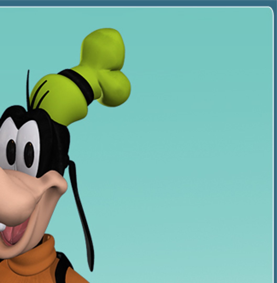 Character Cartoon Goofy 3d Model