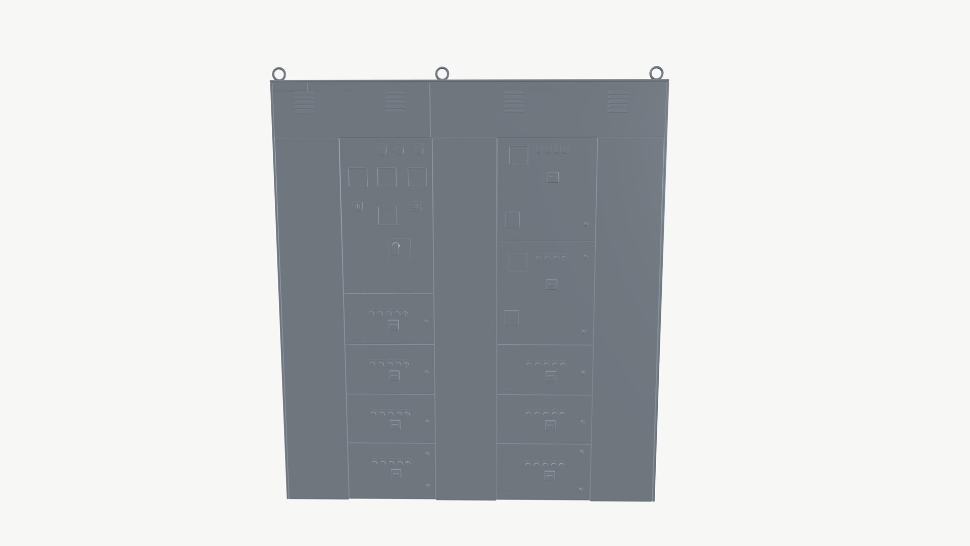 Electric Fuse Box 3D Model - TurboSquid 2267015