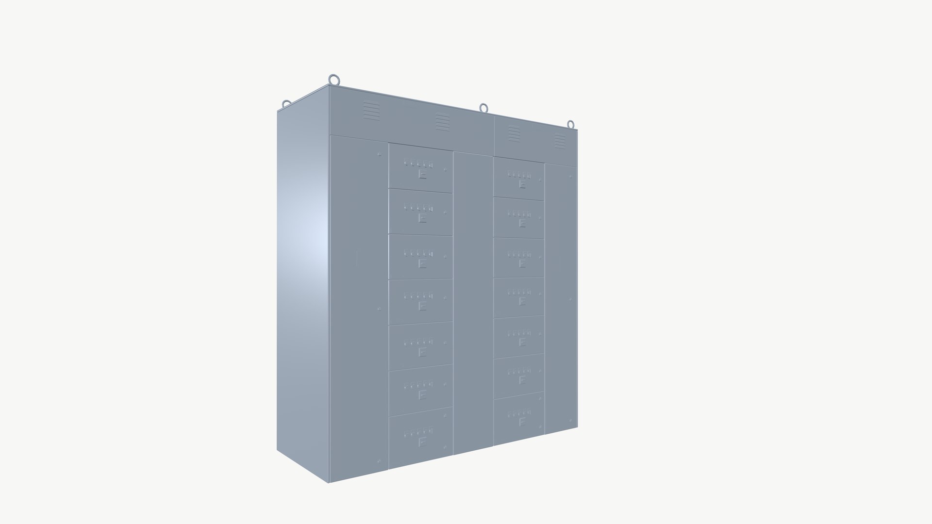 Electric Fuse Box 3D Model - TurboSquid 2267015