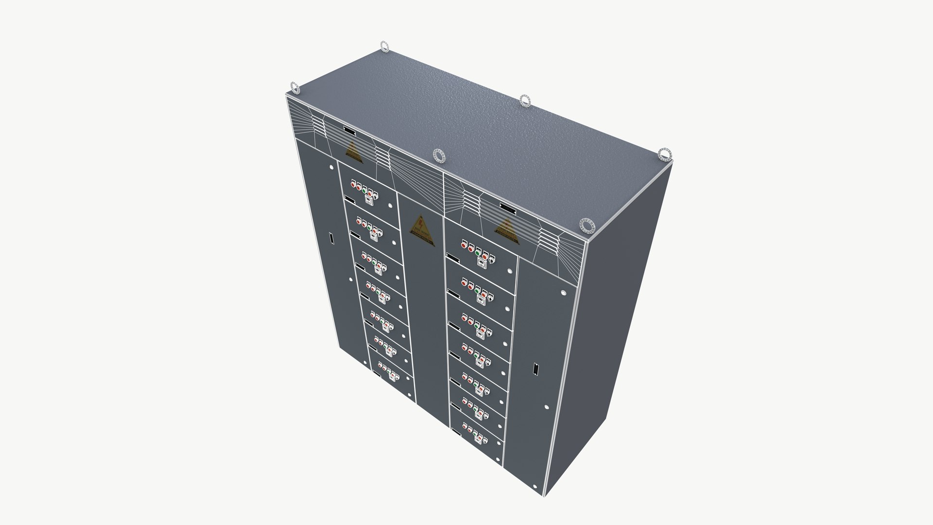 Electric Fuse Box 3D Model - TurboSquid 2267015