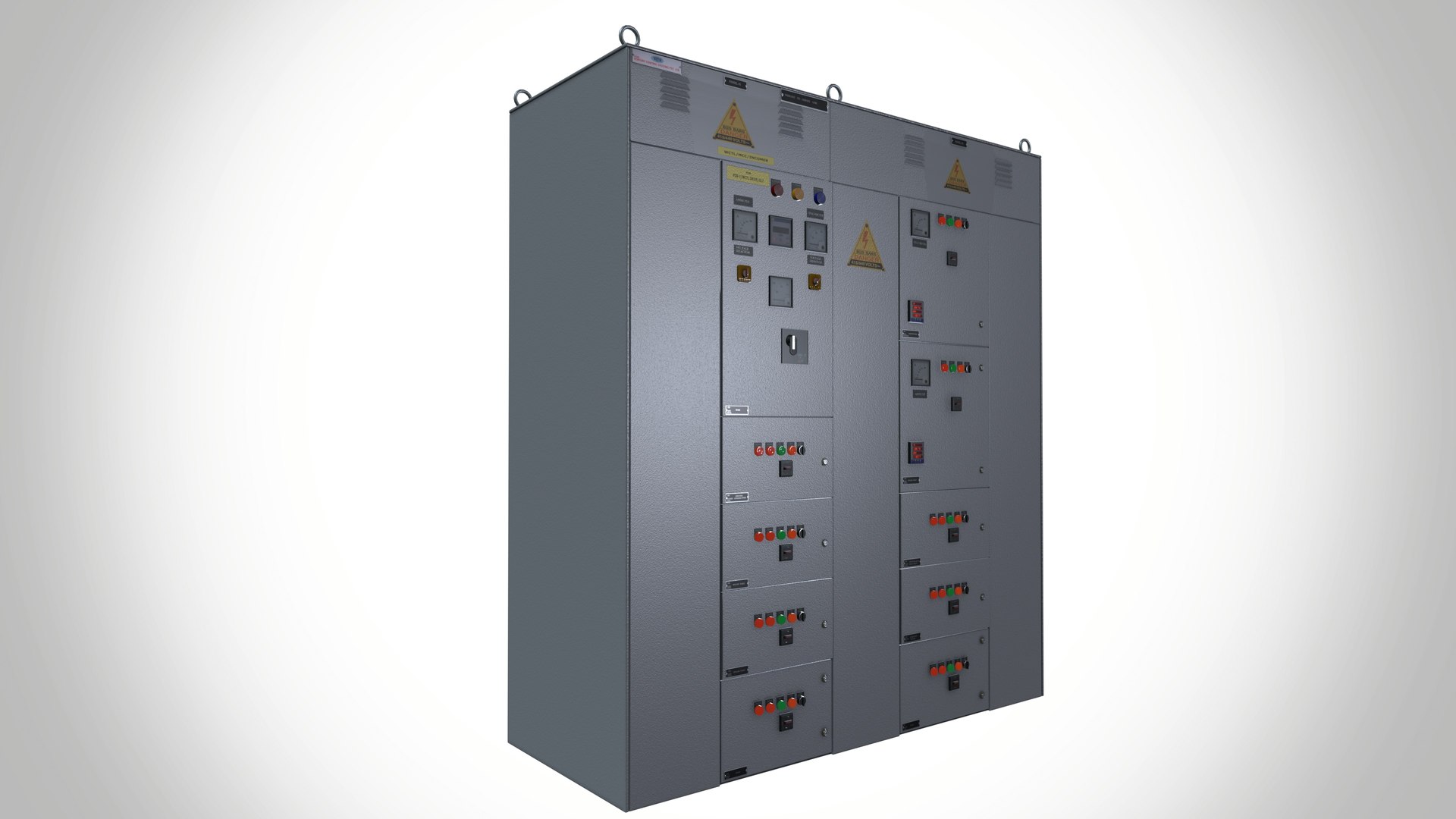 Electric Fuse Box 3D Model - TurboSquid 2267015