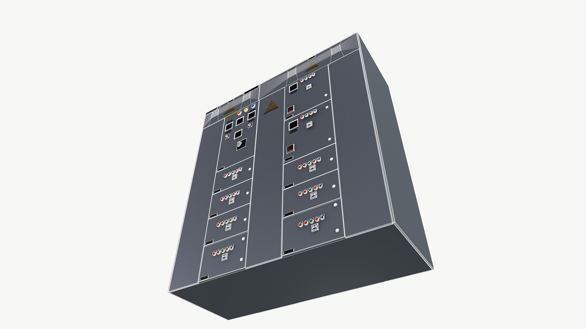 Electric Fuse Box 3D Model - TurboSquid 2267015