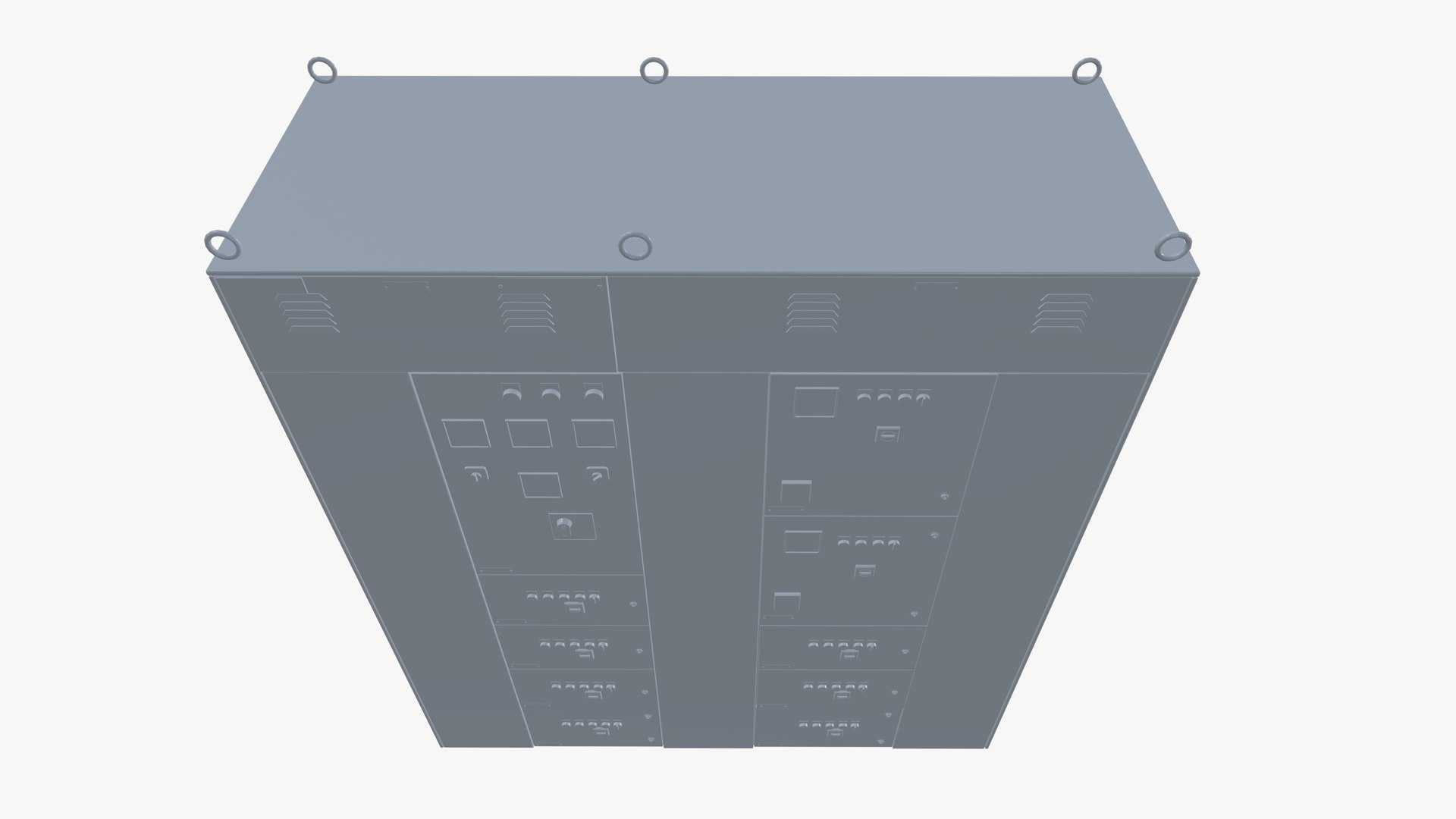 Electric Fuse Box 3D Model - TurboSquid 2267015