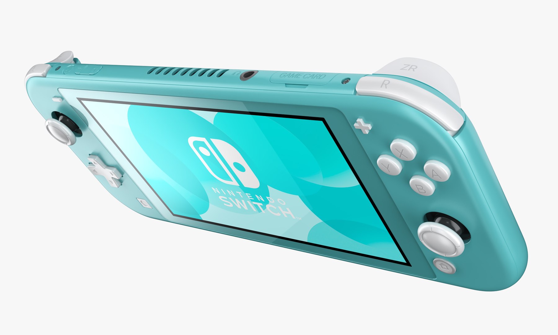 Nintendo switch lite model - TurboSquid 1429432