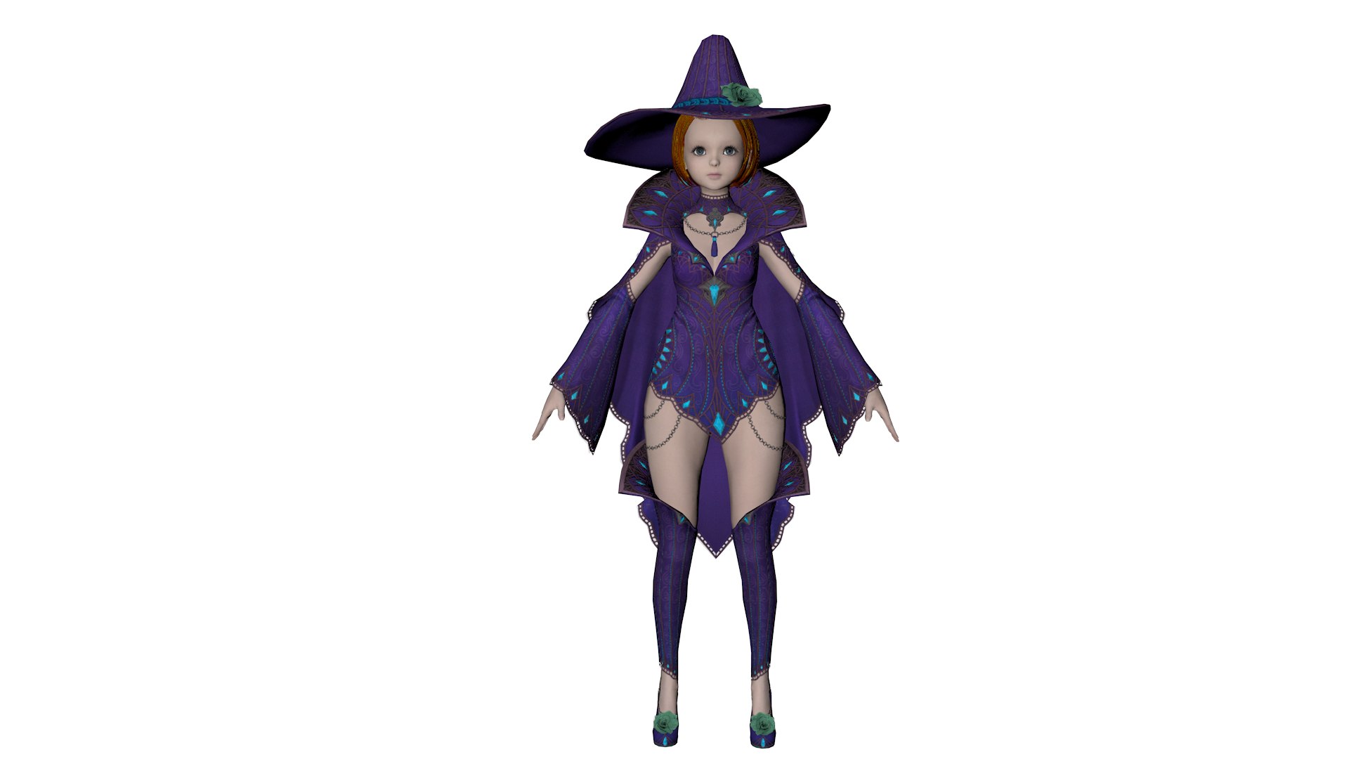 Magical Girl 3D Model 3D - TurboSquid 2392649